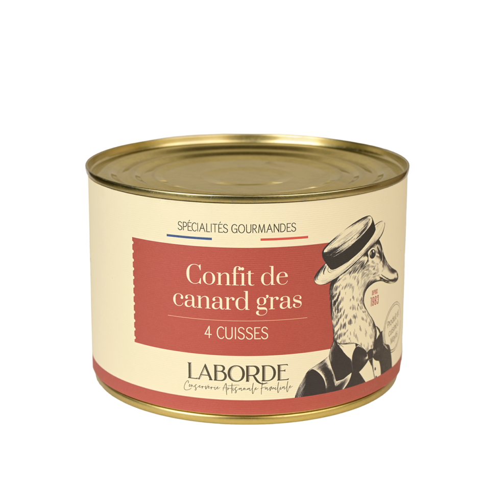 Confit De Cuisses De Canard En Conserve