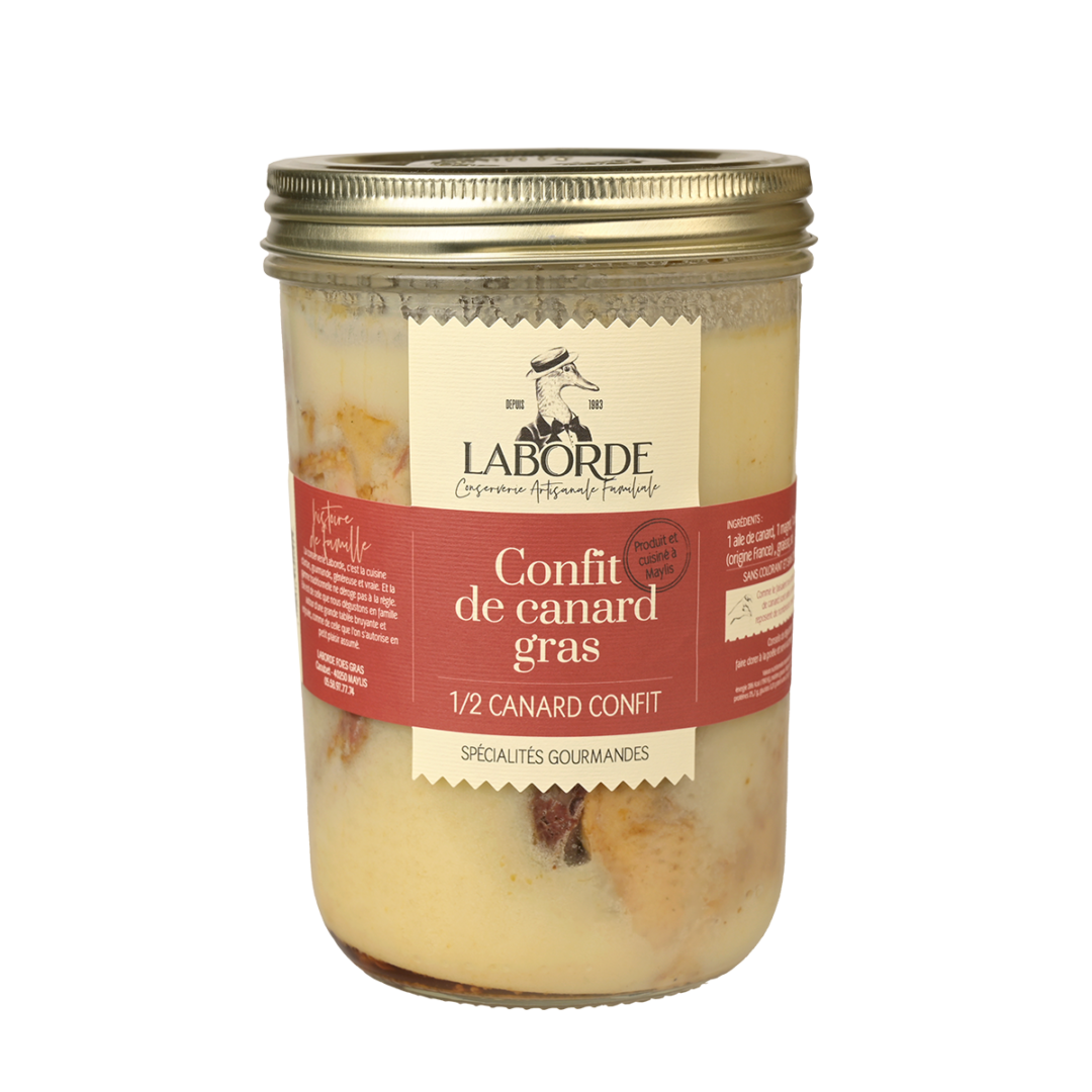 Confit de canard en conserve – Production artisanale landaise